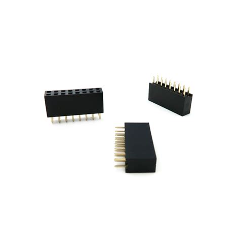 Pitch 2 54mm 2x8 Pin 16 Pin Female Double Row Straight Female Header Connector Female Header