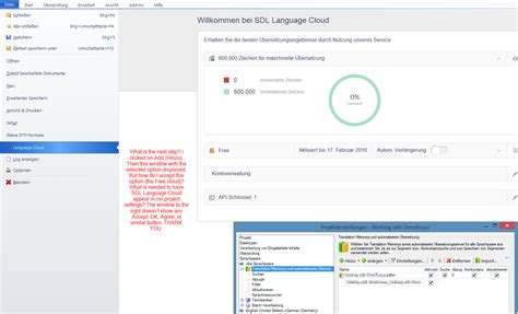 How To Have Language Cloud Display In The Project Settings 4 Machine Translation Trados