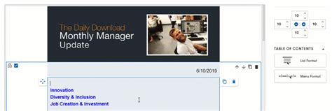 adding and formatting text in your employee email designer drafts
