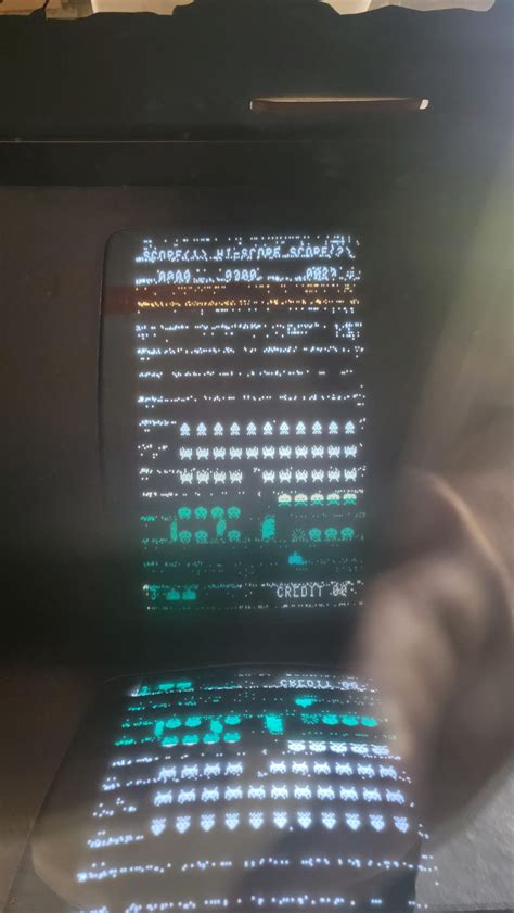 Space Invaders Display Rcade