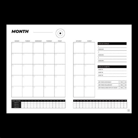 The Foci Planner Dan Koe