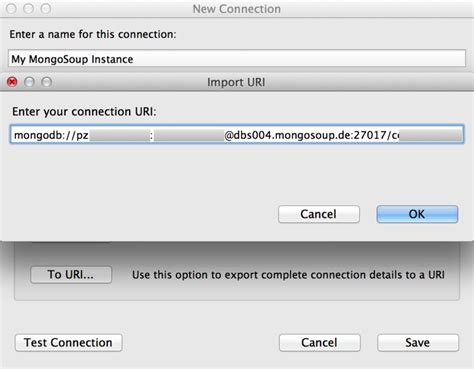 Connecting To A Hosted Mongodb Database Using 3t Mongochef Thomas Zahn