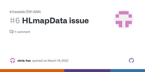 HLmapData Issue Issue Kiharalab EM GAN GitHub