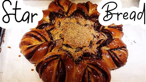 How To Make Chocolate Filled Star Bread Youtube