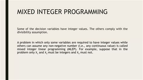 Linear Programming Models U2pptx
