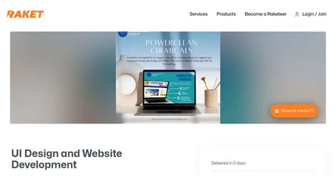 one pager ui design and website development by webdevmomjhai raket ph