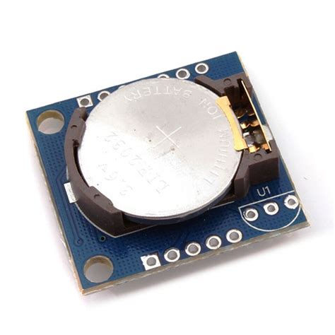 Real Time Clock Ds1307 Rtc I2c Module At24c32 With Cr2032 Coin Battery