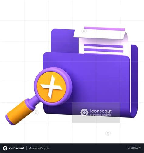 File Not Found 3d Icon Download In Png Obj Or Blend Format