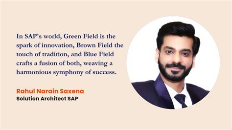 Rahul Narain Saxena On Linkedin Sap Saps4hana 10 Comments