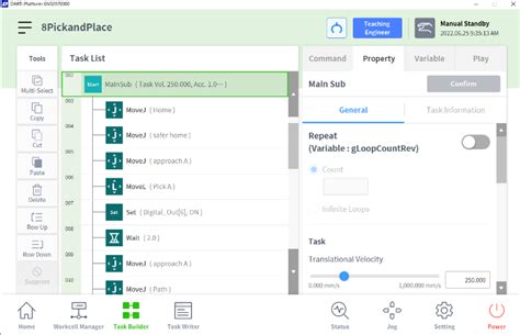 GitHub Madhan Ex No Execute A Program For Pick Place Operations In Doosan Industrial
