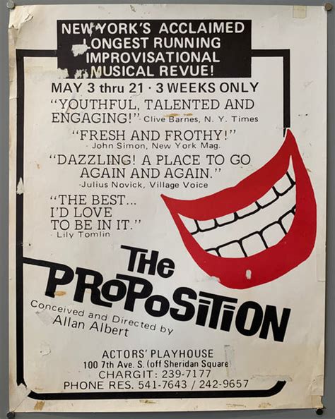 The Proposition Poster Poster Museum
