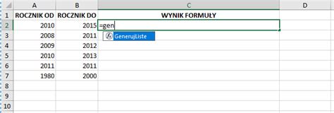 Niestandardowa funkcja użytkownika Excel w VBA JakubKrupa pl