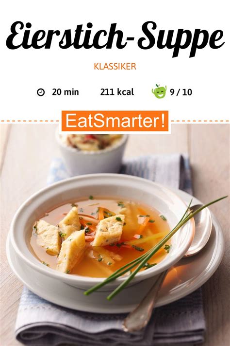 Eierstich Suppe Rezept Eat Smarter