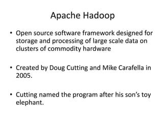 Hadoop Storage PPT