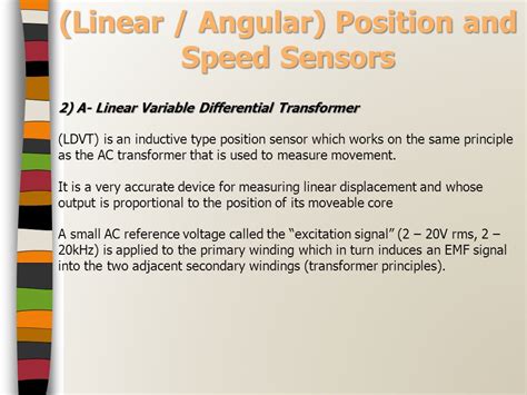 Sensors In Electric Drives Control Systems Ppt Download