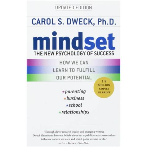 Mindset Novel By Carol S Dweck Darazpk