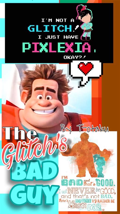 The Glitchs Bad Guy Wreck It Ralph Fanfic New Title And Cover