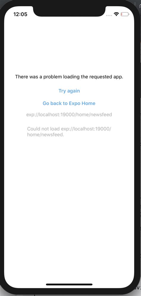 Expo And React Navigation Deep Links In Dev Environment What Am I