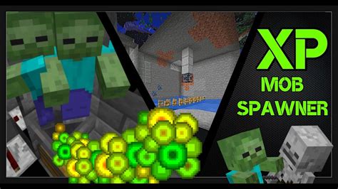 Minecraft Tutorial Xp Mob Spawner Farm Super Easy And Simple