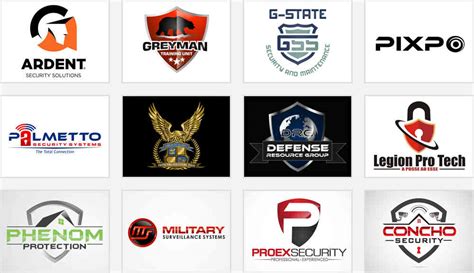 Security Company Logo Free Security Logo Design Psd Template