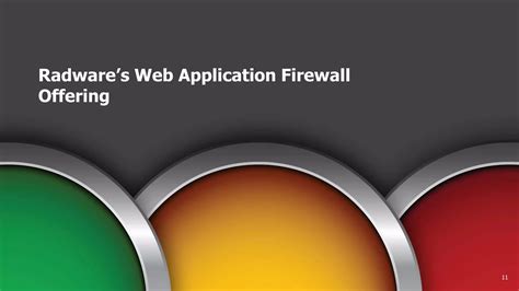 Radware Waf Web Application Firewall Pptx Web Development