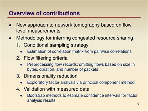 ppt network tomography based on flow level measurements powerpoint