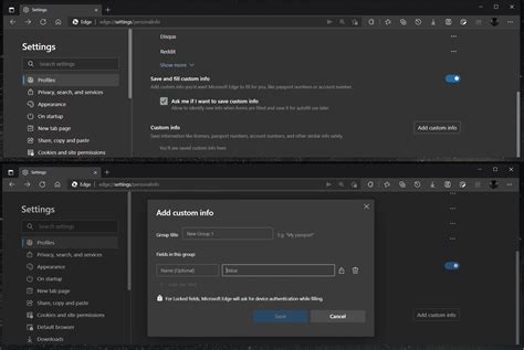 Microsoft Is Testing Edge Auto Fill For Custom Fields