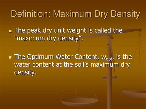 Ppt Proctor Compaction Test For Maximum Dry Density Powerpoint Presentation Id 616274