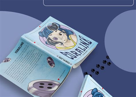 Reissue of Coraline - Neil Gaiman on Behance