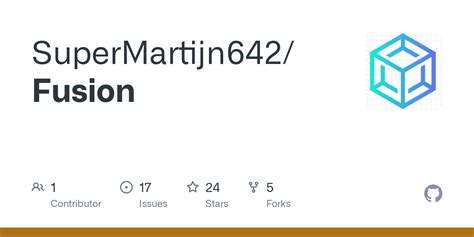 Github Supermartijn642fusion