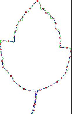 C Mark Points On Contour Line Using Opencv Stack Overflow