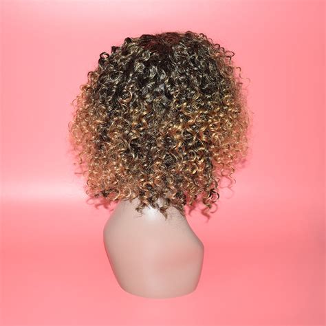Wig Sale Amelia Kinky Curl Wig Synthetic14inch Sku Amelia14 Hotdot