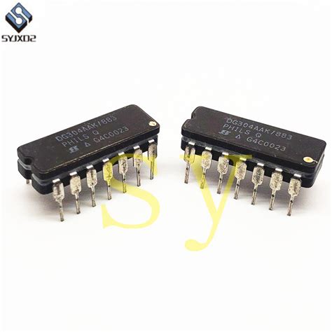 Integrated Circuit Electronic Component Analog Circuit Dg304aak 883 Cdip14 Phils Ic Chip And