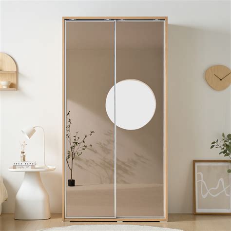 슬라이딩원 올브론즈경 E0 옷장 1000 레오가구