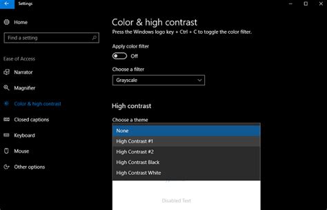 How To Change Windows From High Contrast Black Theme Retif