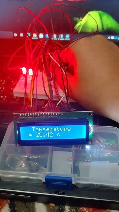 Temperature Sensor Using Arduino Uno Youtube