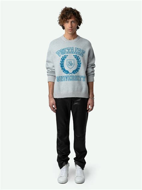 Pull Marko Pull Gris Homme Zadig Voltaire