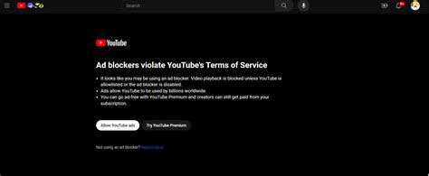 recently youtube started blocking the extension · issue 2548