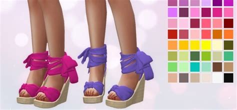 Sims 4 Wedges And Wedge Heels Best Cc To Download Fandomspot