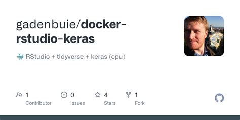 Github Gadenbuie Docker Rstudio Keras Rstudio Tidyverse Keras Cpu