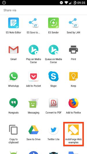 sharing buttons and the web share api mobiforge