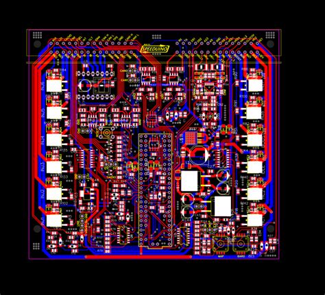 Speeduino 54 Way Teensy 3 6 Easyeda Open Source Hardware Lab
