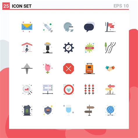 25 Universal Flat Colors Set For Web And Mobile Applications Success Business Football