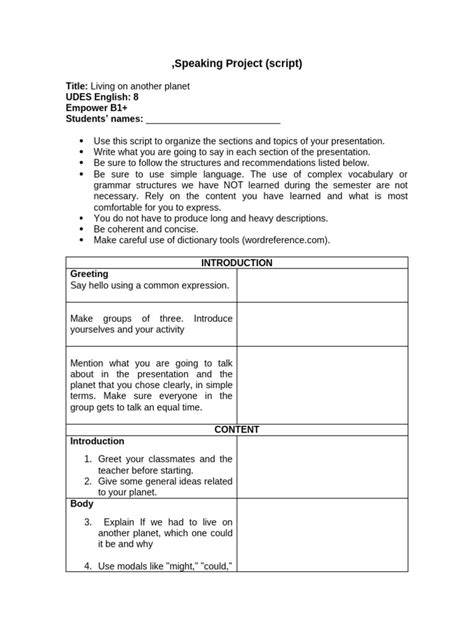 Script Format Level 8 Pdf Linguistics Human Communication