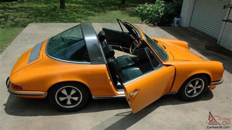 1970 Porsche 911s Targa Signal Orange