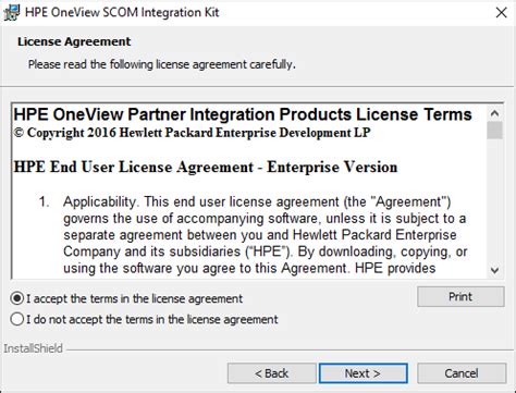 Integrating SCOM 2016 With HPE OneView 4 0 Cookdown