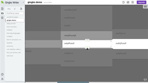 Writing In Tree Structure The Solution To Long Form Writing Gingko Plugins Ideas
