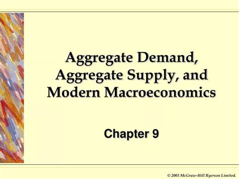 PPT Aggregate Demand Aggregate Supply And Modern Macroeconomics PowerPoint Presentation ID