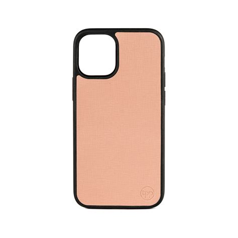 IPhone Pro Max Saffiano Leather Case Nude Fone Express