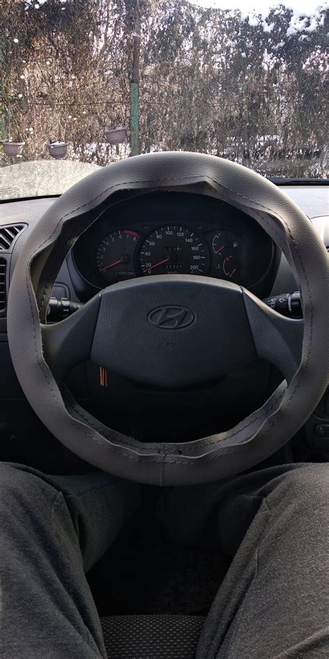 Оплетка руля — Hyundai Accent (2G), 1,5 л, 2007 года | аксессуары | DRIVE2